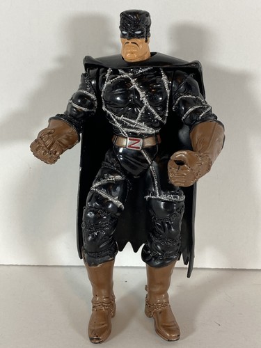 Vintage Barbed Wire Zorro Action Figure 1997 Playmates Toys Punching ...