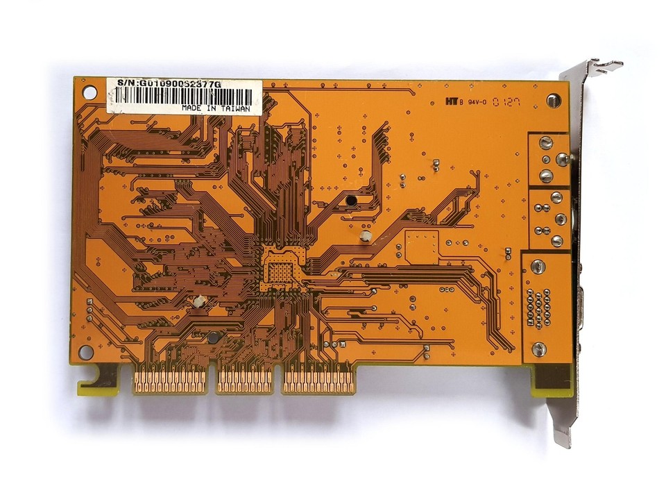 ST PowerVR KYRO STG-4000 EVIL KYRO CVR3 AGP 64MB Retrogaming VGA card ...