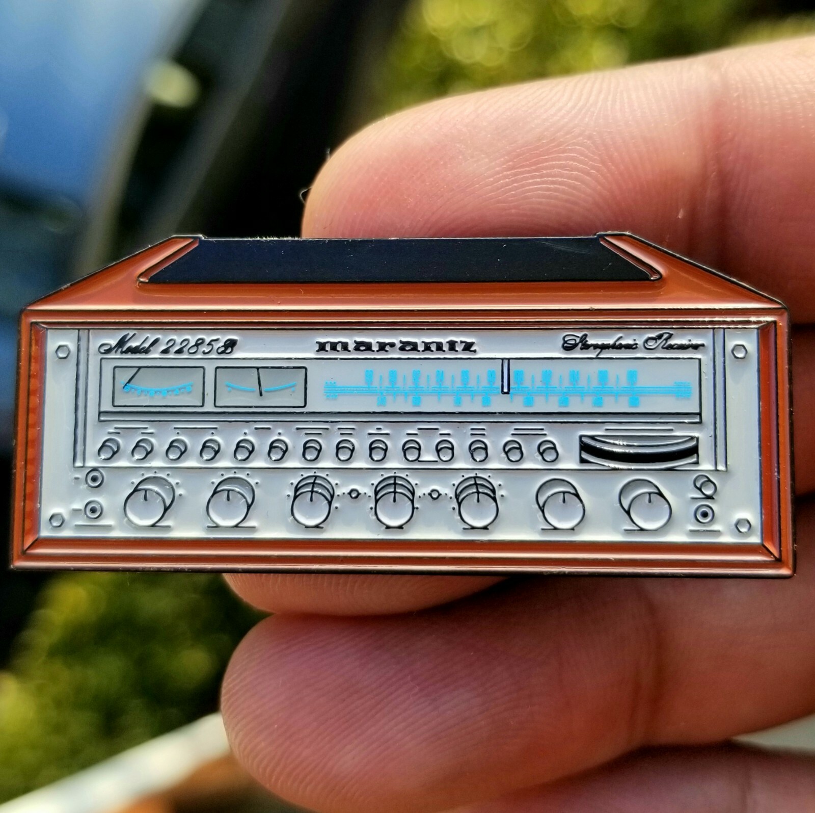 New Limited Marantz 2285B Stereo Receiver Enamel Pins (Silverface) | eBay
