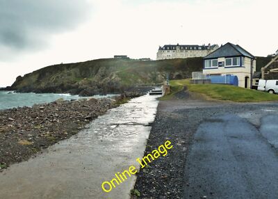 Photo 6x4 The breakwater and lifeboat station Portpatrick A wet day in ...