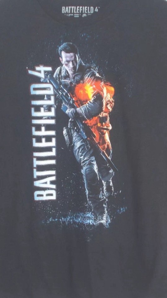 Battlefield 4 SGT. DANIEL RECKER T-Shirt XXL NEW Video game Ps4 Xbox | eBay