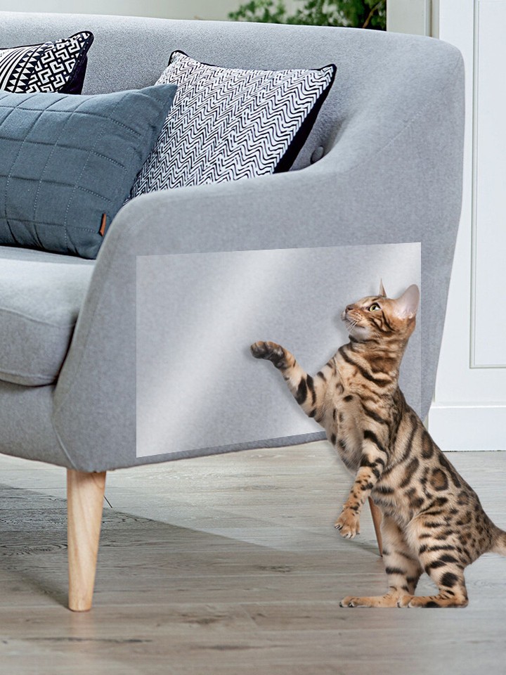 Cat Anti Scratch Tape Transparent PVC Anti Cat Scratch Furniture ...
