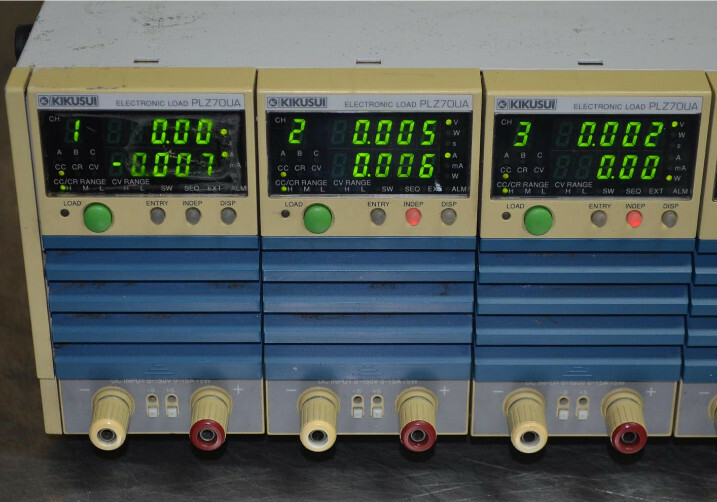 KIKUSUI Electronic Load PLZ-50F (PLZ70UA X 5) [#A6] | eBay