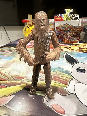 2001 HASBRO LFL STAR WARS CHEWBACCA CHEWY WOOKIE ACTION FIGURE 5" TALL ...