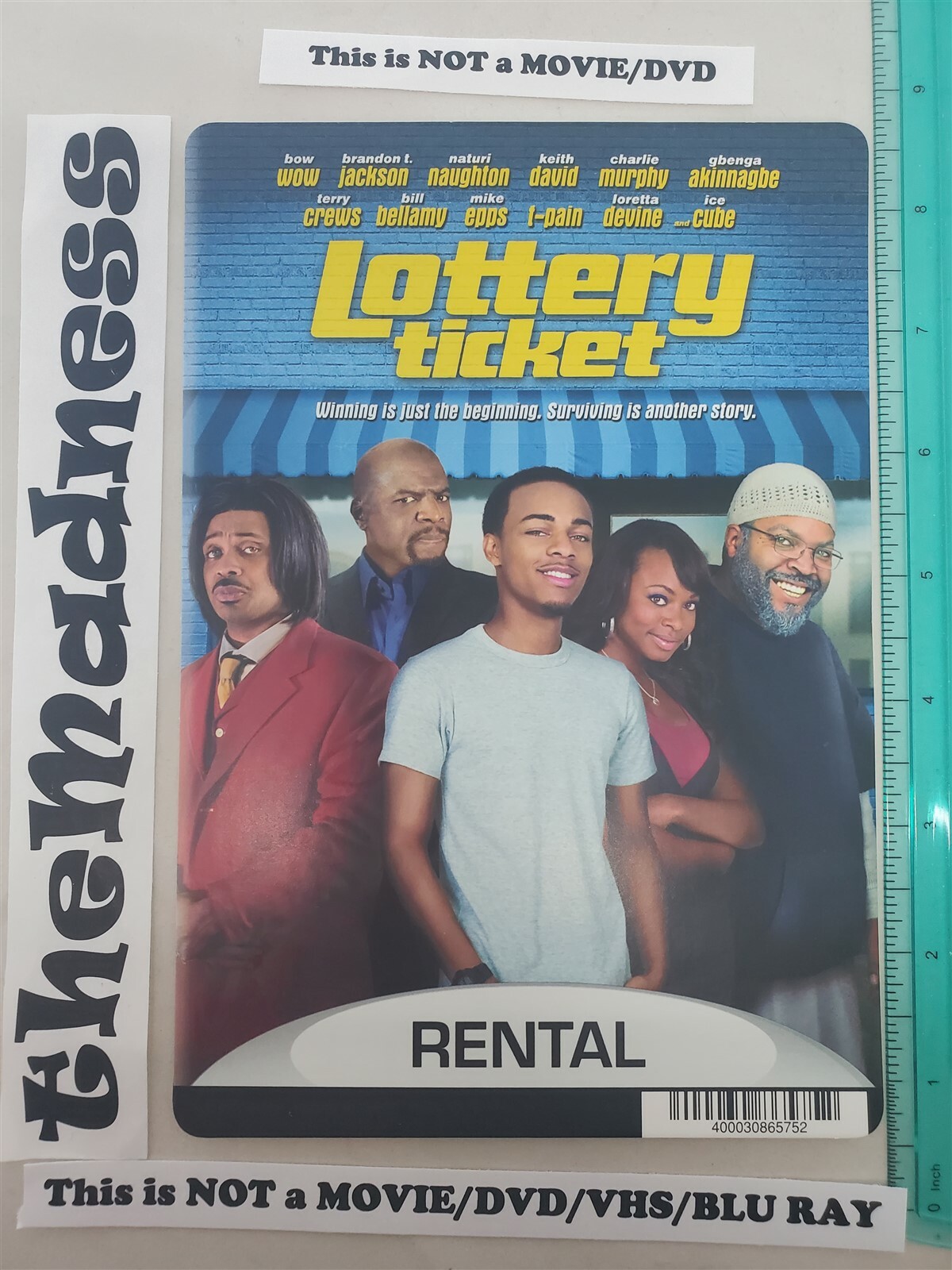 Ice Cube Lottery Ticket