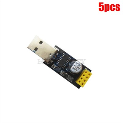 5Pcs ESP01 Programmer Adapter Uart GPIO0 ESP-01 Adaptateur ESP8266 Usb New Ic vr | eBay.de