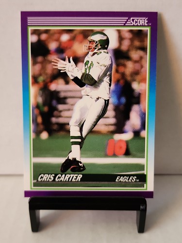1990 Score #193 CRIS CARTER Philadelphia Eagles | eBay