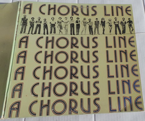 A CHORUS LINE 1975 ORIGINAL CAST SOUNDTRACK LP Record MUSIC BY MARVIN ...