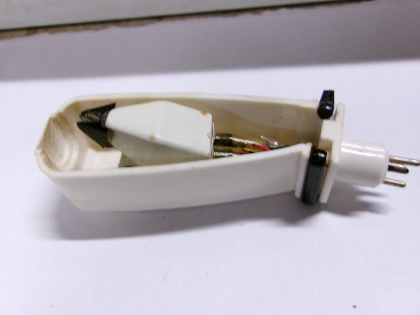 VINTAGE GARRARD HEADSHELL WITH PICKERING U38/AT CARTRIDGE | eBay