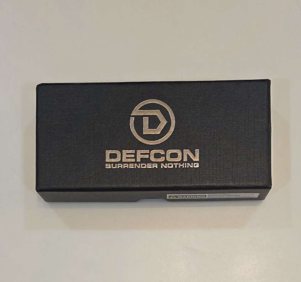 DEFCON|Ghost Folding Knife 3.25" 14C28N Sandvik Steel Blade Aluminum Handle| | eBay