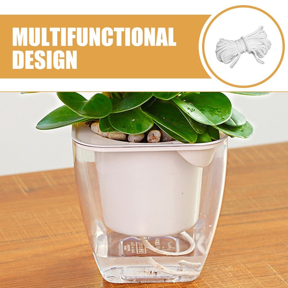 2 Rolls Planter Pot Absorbent Cotton Cord Flowerpot Watering Rope ...