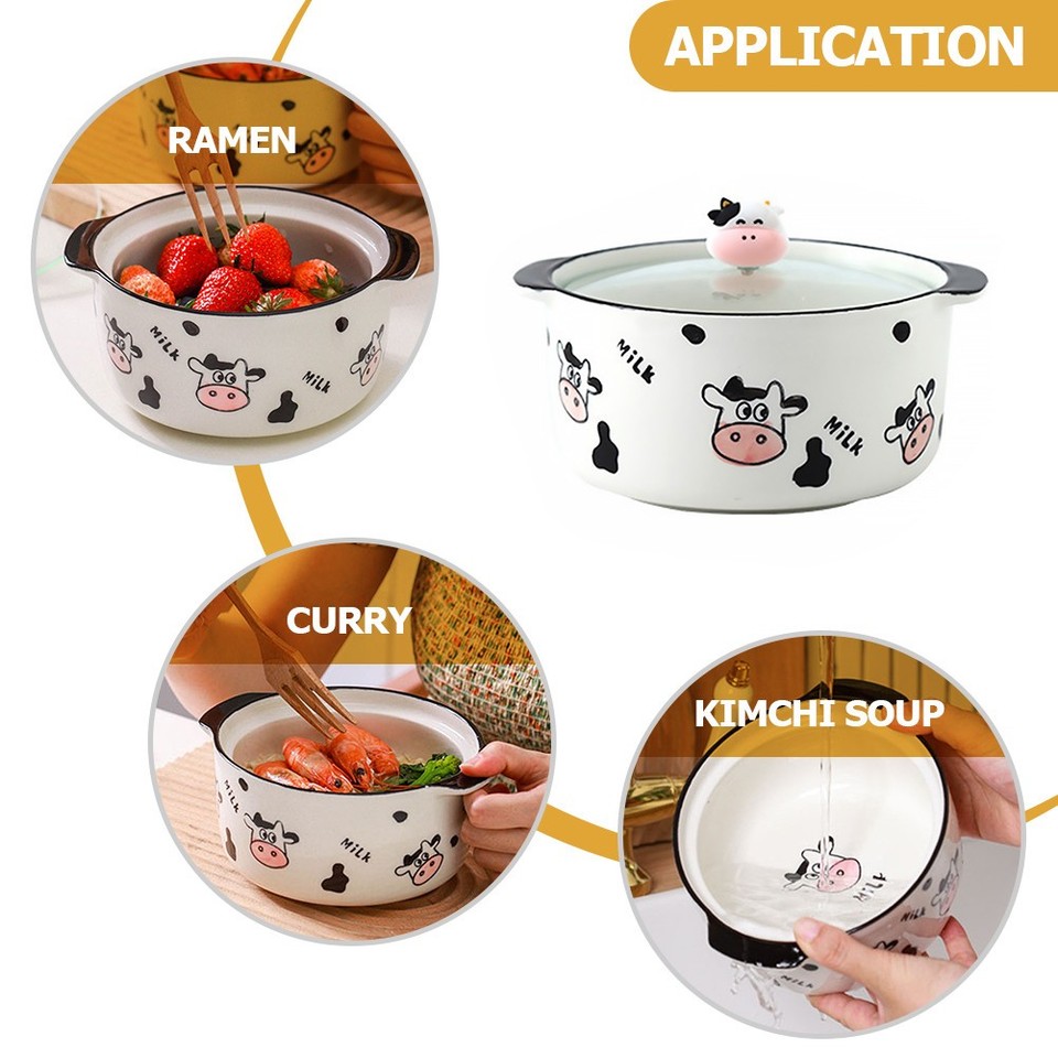 Reusable Soup Bowl Convenient Food Microwavable Ramen Noodle for Work ...
