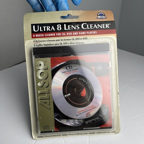 New Unopened ALLSOP Ultra 8 Lens Cleaner Brush CD-ROM, CDs, & DVDS CLEANER 1998 | eBay