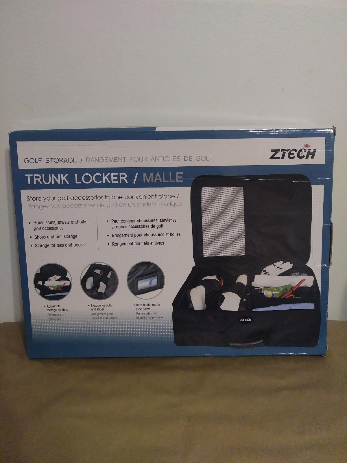 Golf Storage ZTECH Trunk Locker | eBay