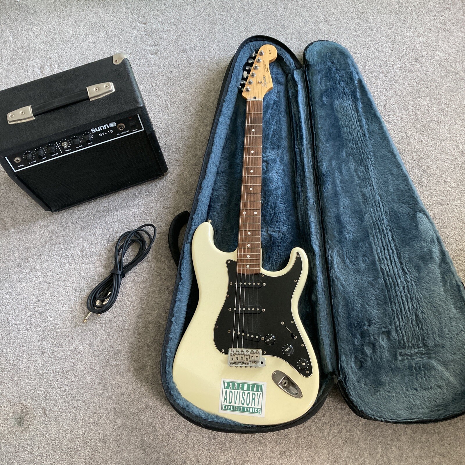 Fender Squier Silver Series Stratocaster Made in Japan 1990s - Cream ...