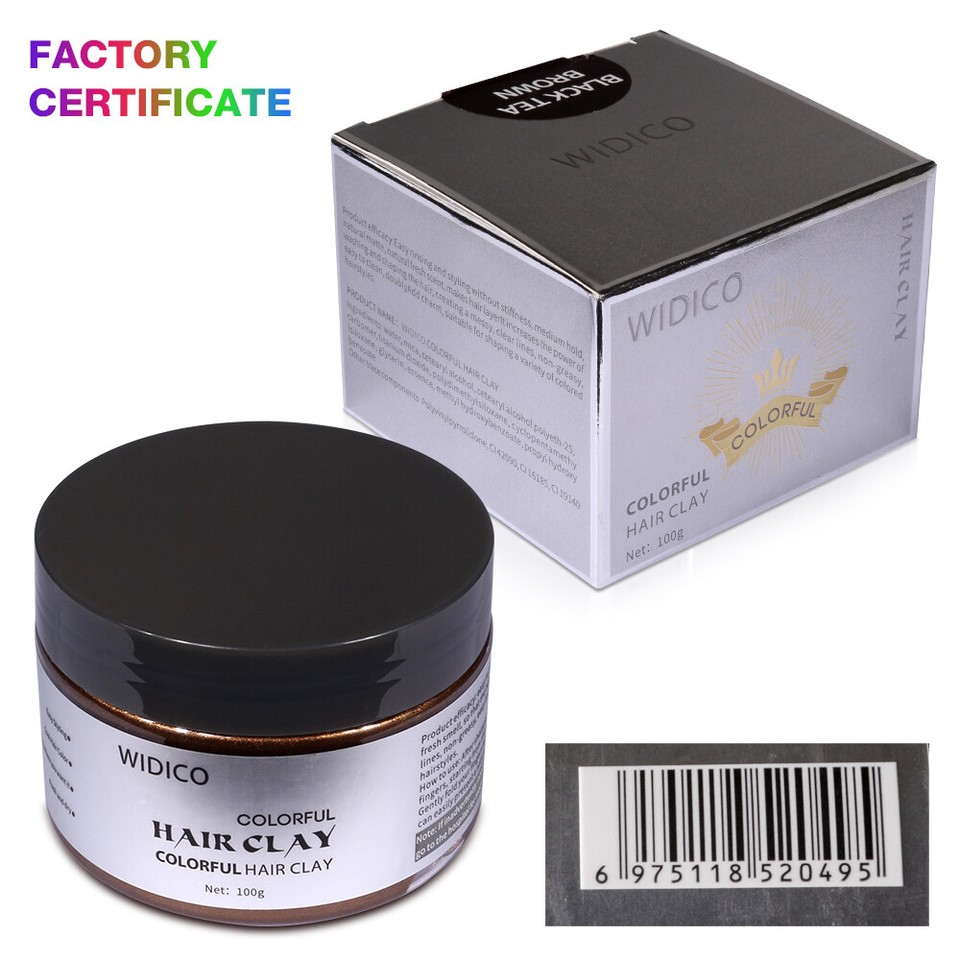 Hair Color Enhancer Wax Mud Washable Temporary Modeling Tintage Dye ...
