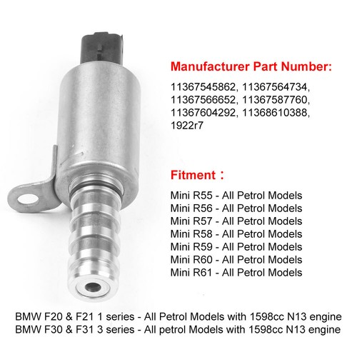 Timing Control Solenoid Oil Control Valve 11367587760 11368610388 For ...