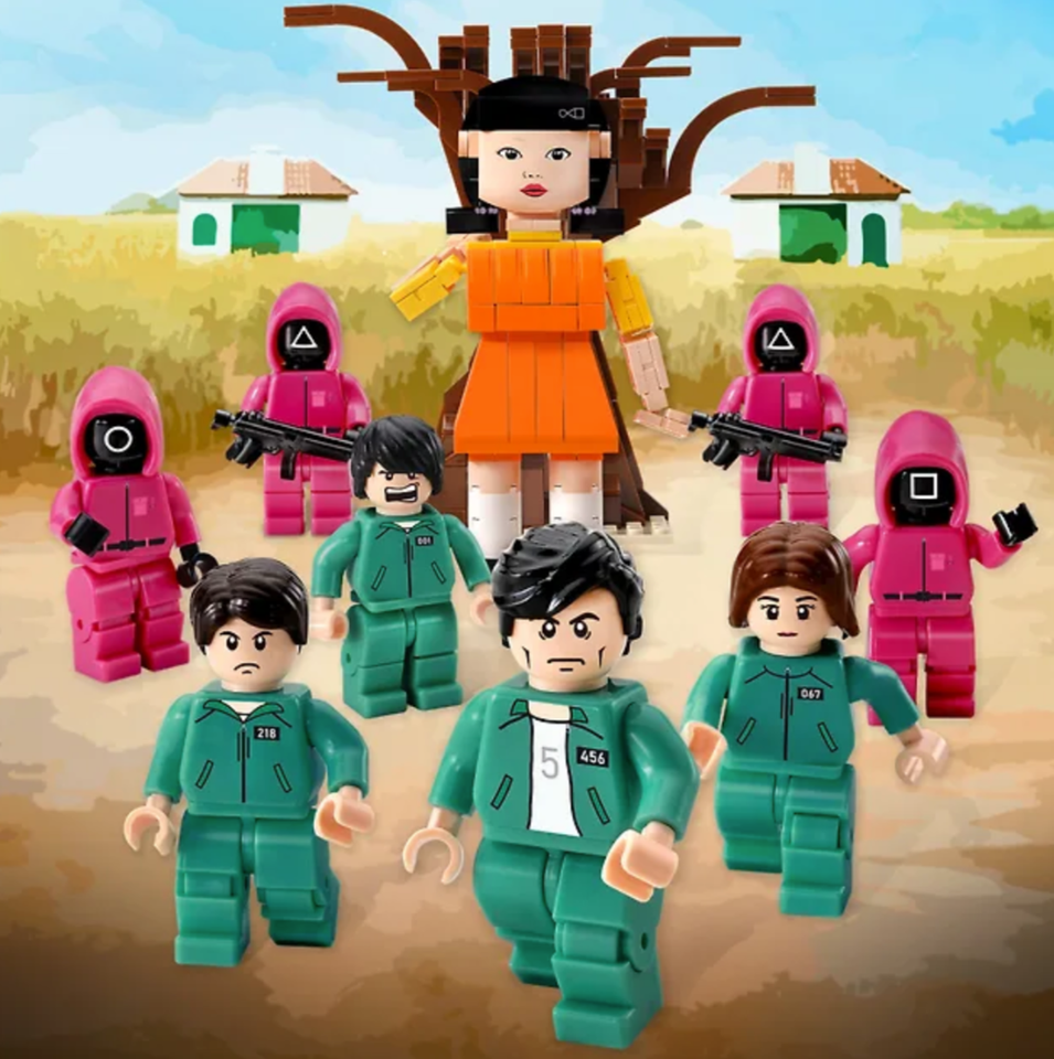 [Oxford] Official Squid Game Assembly Lego Block - Younghee | eBay