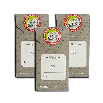 SINGER 144W S/N NEEDLES ( 30 EACH ) #20 ORGAN BRAND - #7x3 | eBay