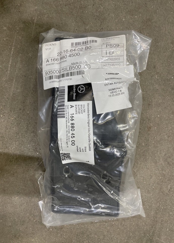 NEU W166 A1668804500 MERCEDES Halter GLE X166 links C292 Links Mercedes ...