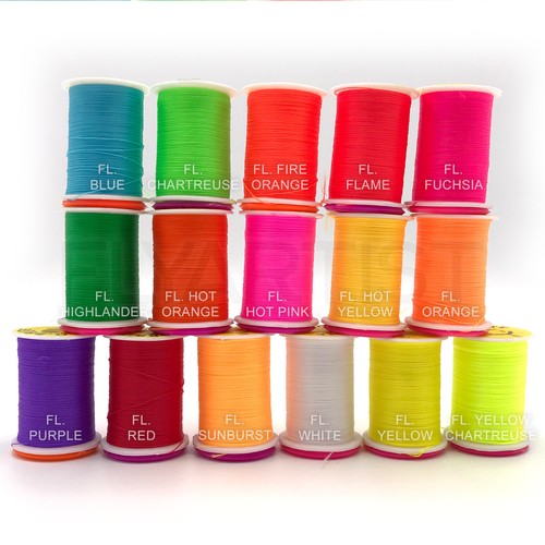 VENIARD GLO-BRITE FLOSS - Fly Tying Fluorescent & Neon Colors - 25 Yd ...
