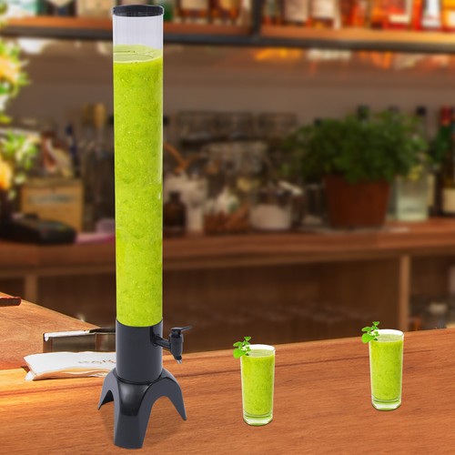 Tabletop Beer Tower Dispenser 3L Drink Beverage Dispenser Bar Tools ...