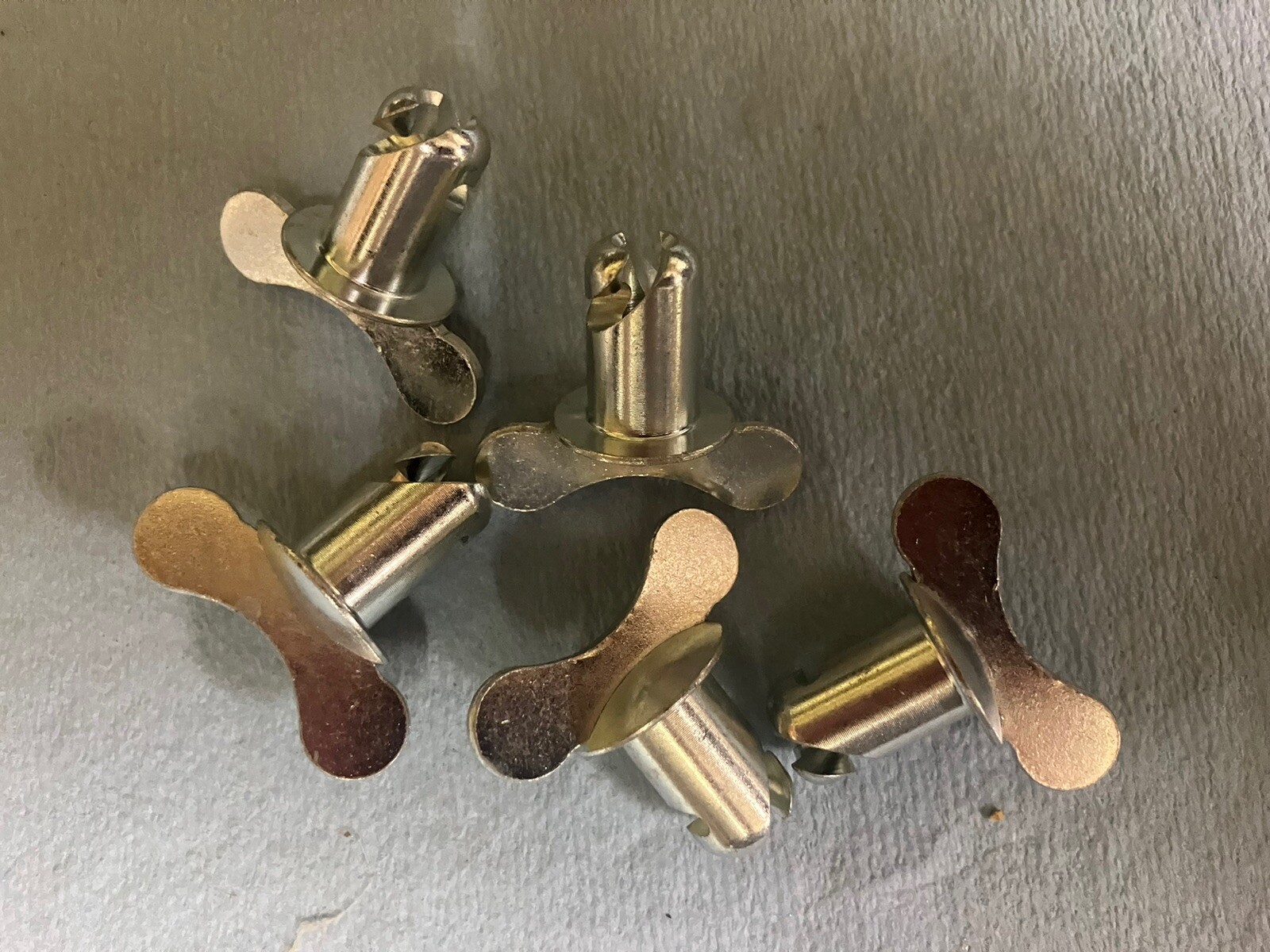 5 STEEL 7/16" BY.400" 1/4 Quick Turn WINGED DOME HEAD Dzus Fasteners | eBay