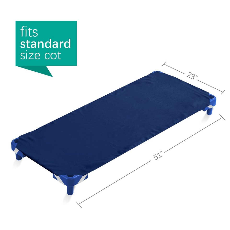 Standard Size Daycare/Pre-School Cot Sheet Children’s Naptime Cot Sheet ...