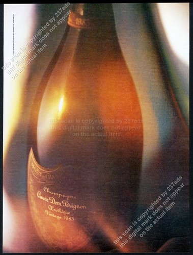 2002 Dom Perignon champagne 1985 bottle photo vintage print ad | eBay