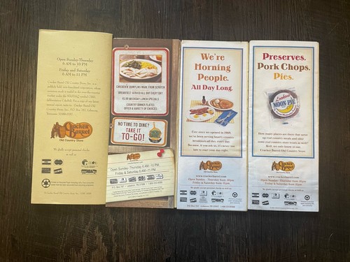 Vintage Cracker Barrel Road Maps & Travel Guides Lot of 4 | eBay
