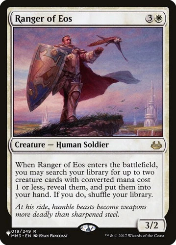 1x Ranger of Eos (#MM3-19) NM Eng MTG - The List | eBay