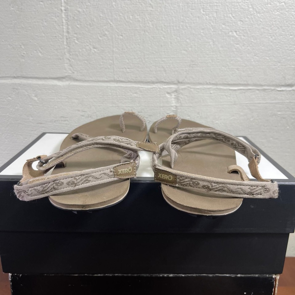 Xero Shoes Veracruz Invisible Sandal Barefoot Minimalist Taupe Strappy ...