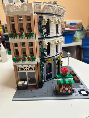 Lego Modular Building Custom Birch Bank | eBay