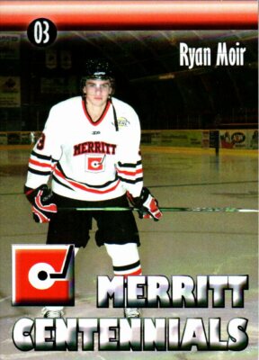 Ryan Moir 2008-09 Merritt Centennials | eBay
