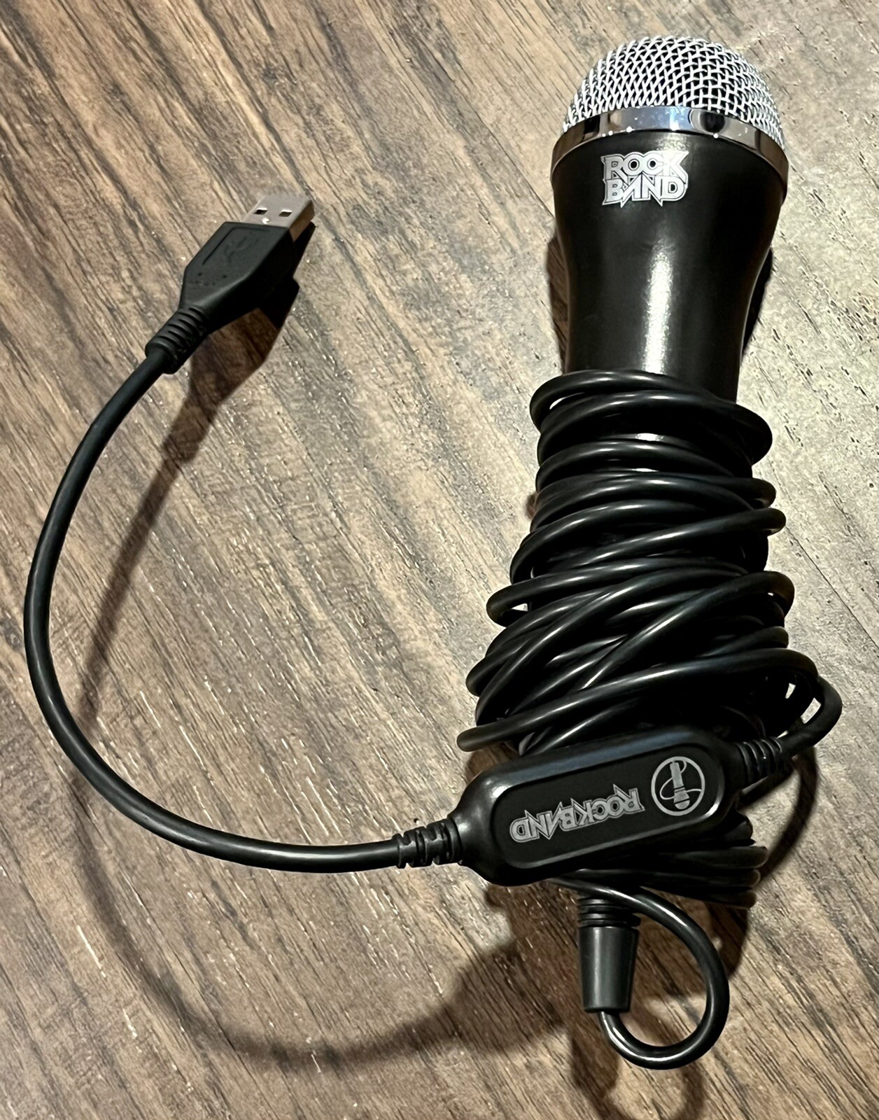 Rock Band Guitar Hero Official USB Microphone Wii, PS3, Xbox 360 TESTED ...