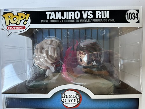Funko Pop Moments Demon Slayer TANJIRO VS RUI 1034 Vinyl Figure NIB ...