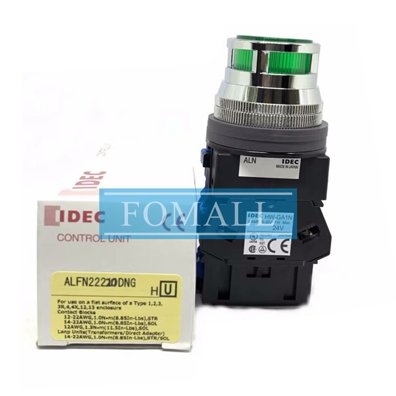 IDEC Alfn22220dn-g Green Illuminated Push Button for sale online | eBay