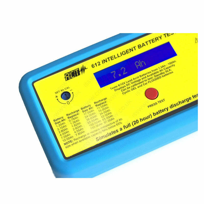 ACT/612 intelligent Battery Tester 895350006129 | eBay UK