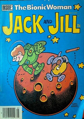 Jack & Jill Magazine May 1978 Bionic Woman Lyman Bostock | eBay