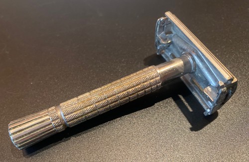 Vintage 1961 Gillette Super Speed Flare Tip DE Razor G-L | eBay