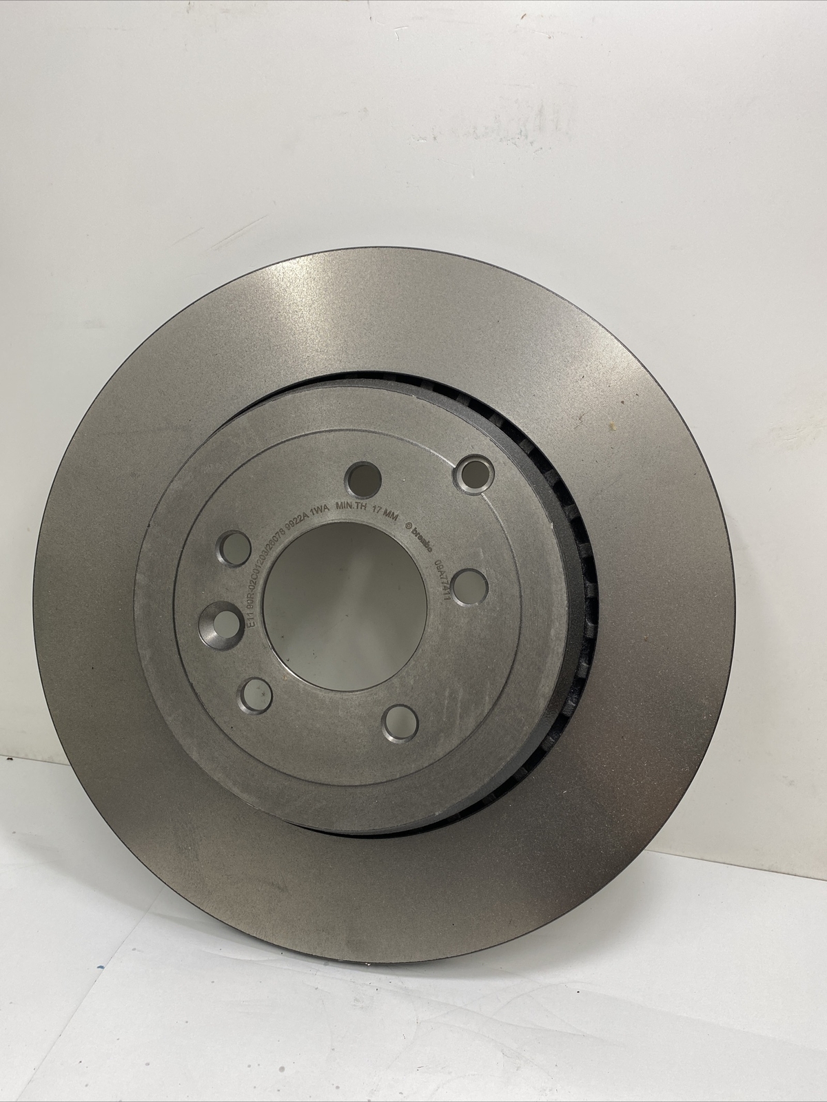 Disc Brake Rotor-Premium UV Coated OE Equivalent Rotor fits Range Rover ...
