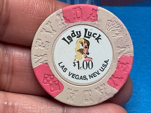 $1————-LADY LUCK————LAS VEGAS NEVADA CASINO CHIP —-———Z-1029 | eBay