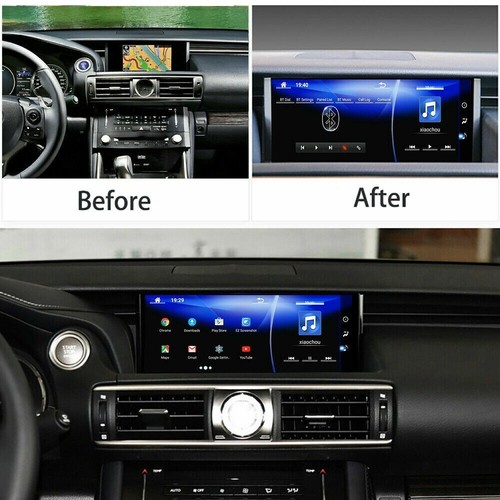 10.2" Android Navigation Car GPS Stereo Radio Wifi For Lexus IS IS250 ...