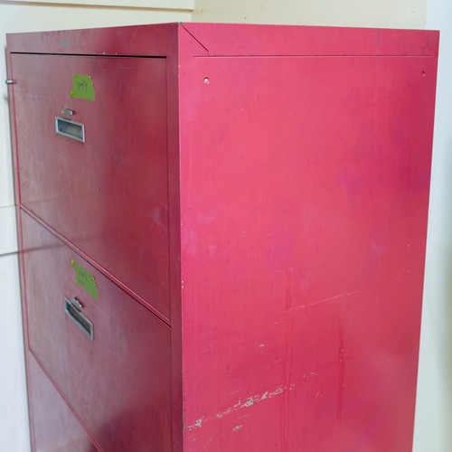 Fireproof File Cabinet Lateral 3 Drawer Legal Shaw-Walker Business ...