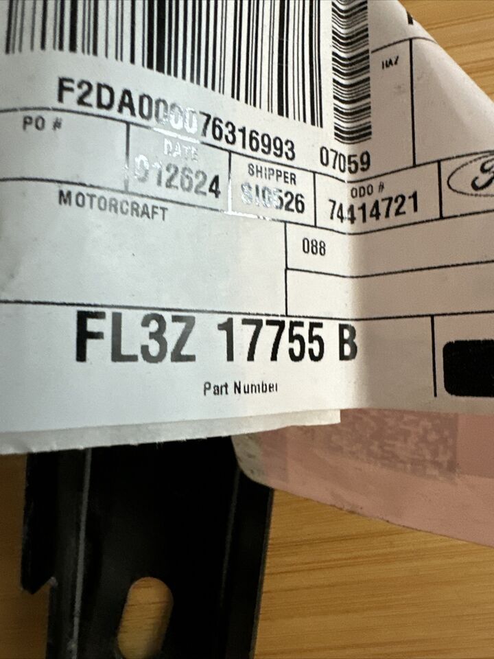 Genuine Ford FL3Z-17755-B Driver LH Bumper Side Bracket 2015-2017 F150 ...