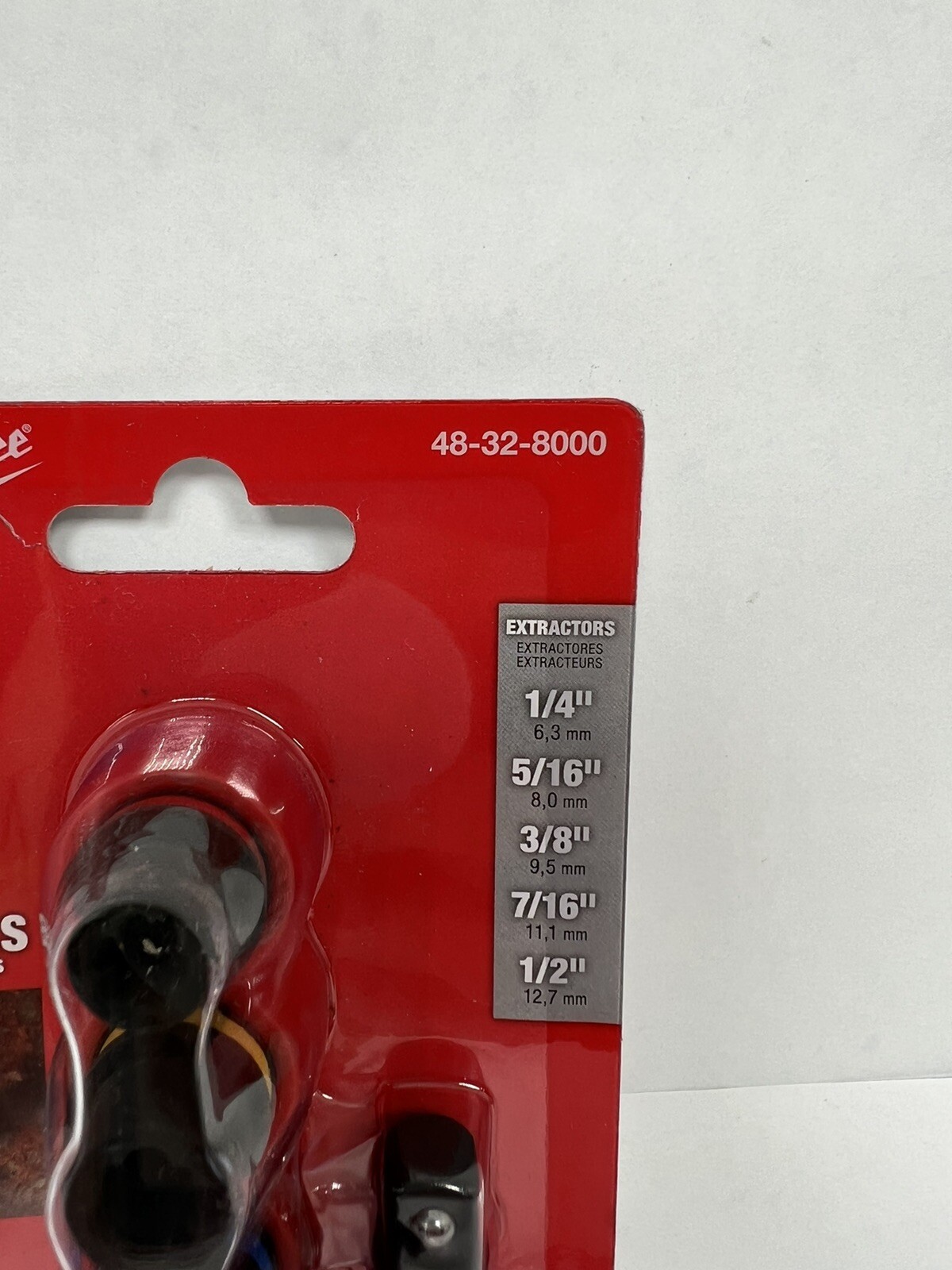 Milwaukee Shockwave 48-32-8000 Impact Duty Bolt Extractor Set (Pack of ...