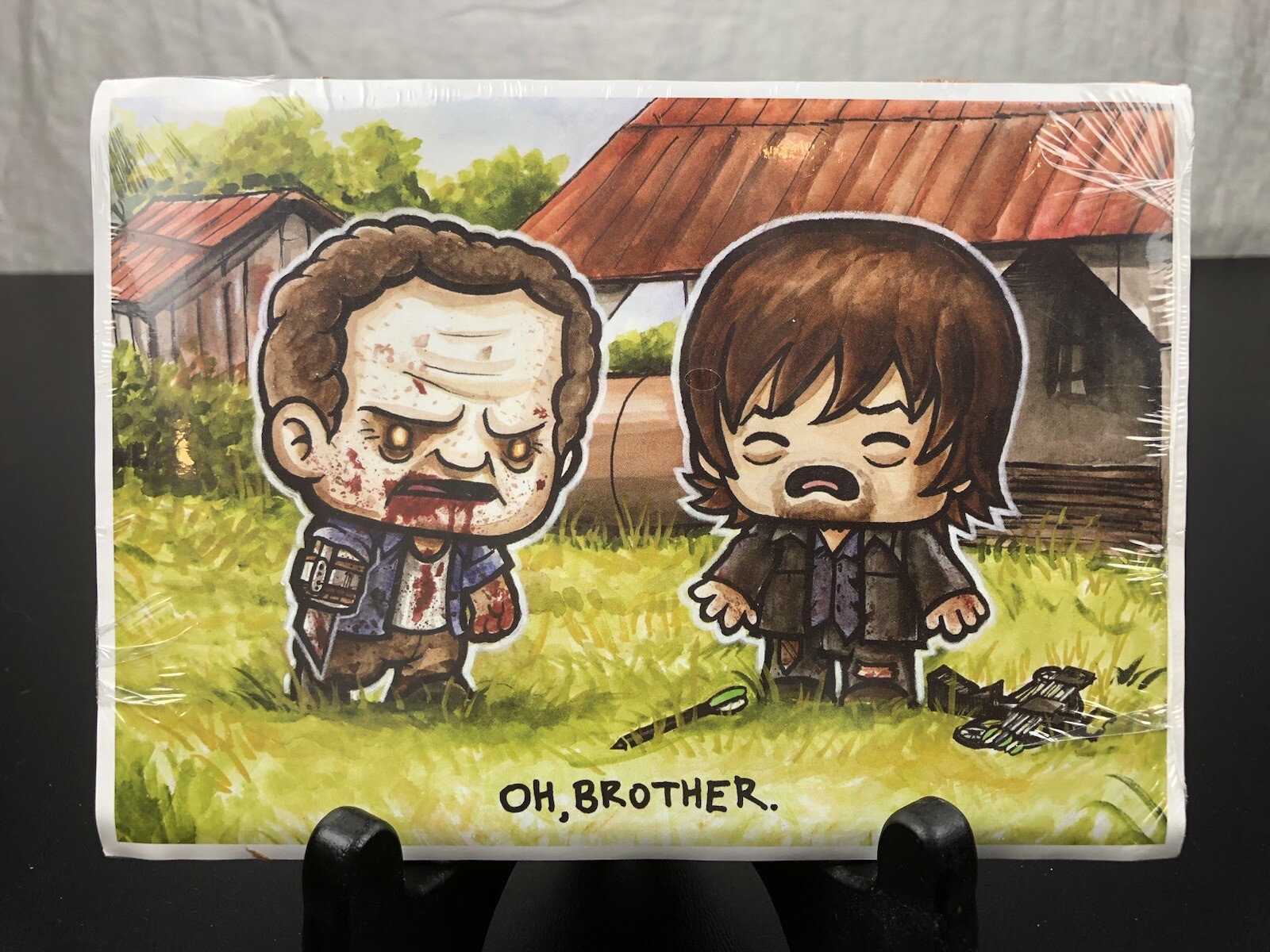 The Walking Dead Exclusive Print "Oh, Brother" Daryl Dixon Loot Crate ...