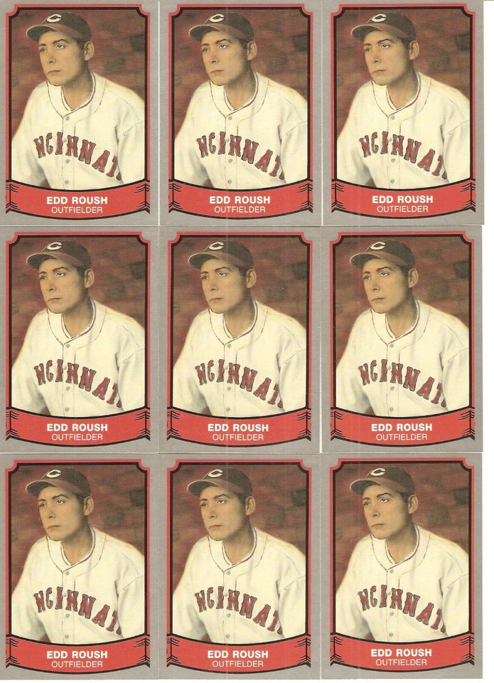27 CARD EDD ROUSH BASEBALL CARD LOT 301 | eBay