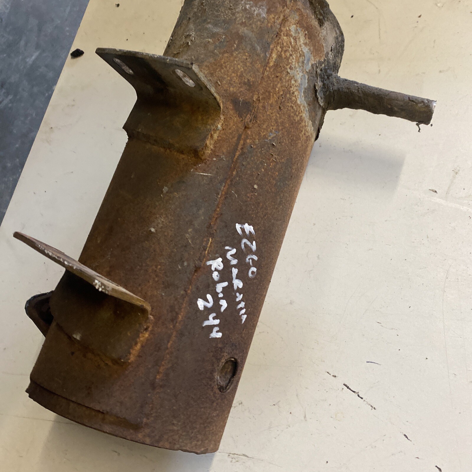 VINTAGE 70’s EZGO MARATHON gas golf cart Robin 244 motor muffler | eBay