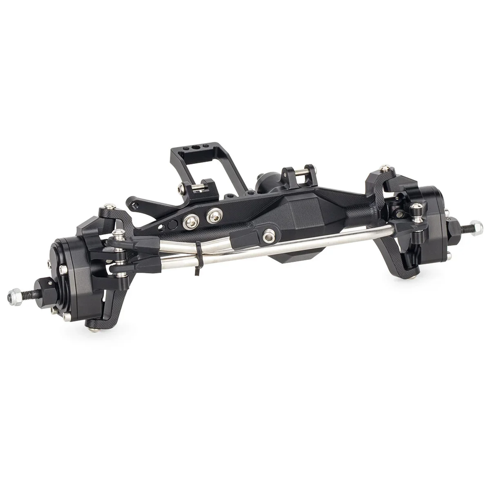 CNC Alu 4WS Offset Portal Axle Set for 1/10 RC Crawler LCG Chassis Comp ...